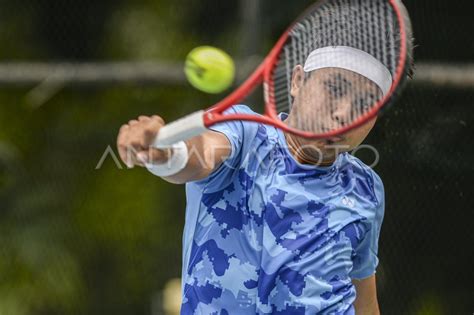 Muhammad Rifky Fitriadi Juara Tenis Tunggal Putra Antara Foto