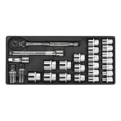 Sealey Tool Tray With Socket Set 26pc 1 2sq Drive Ondemand Truck Parts