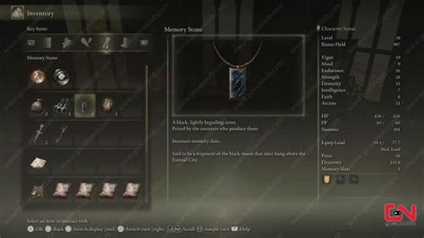 Elden Ring Memory Slots Increase Spell Slots