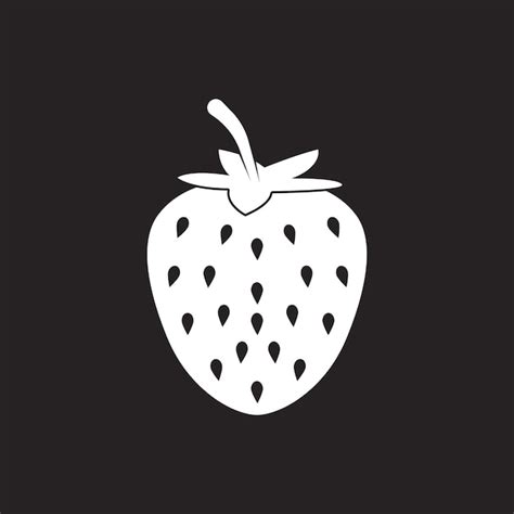 Premium Vector Strawberry Icon