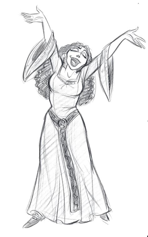 CosmoAnimato Mother Gothel In Tangled