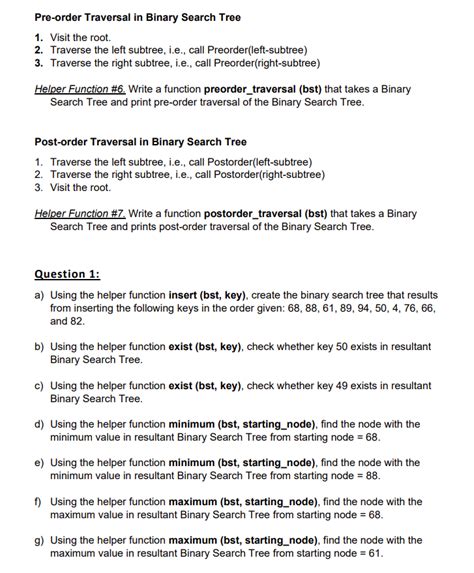 Solved Binary Search Tree Is A Node Based Binary Tree Data Chegg