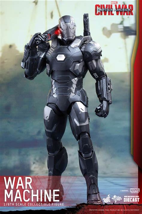 Hot Toys MMS 344 D15 Captain America CW War Machine Mark III Hot Toys Complete Checklist