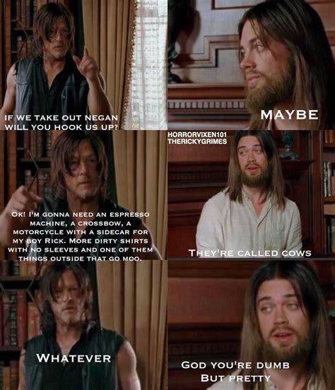 Walking Dead Funny Meme Walking Dead Quotes Twd Funny Walking Dead