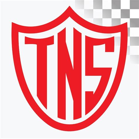 Premium Vector Tns Letter Logo Design