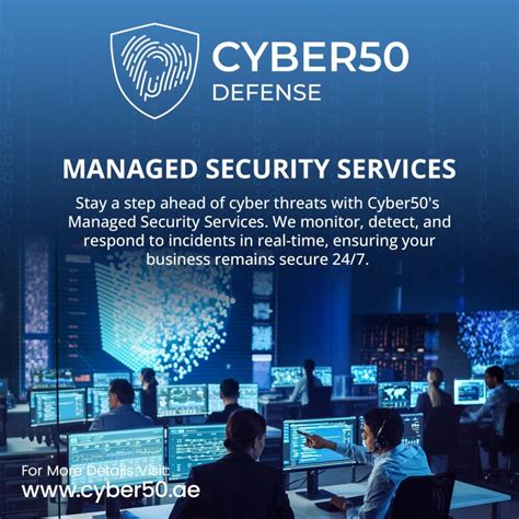 Cybersecurity Managedservices Cyber50 Cyber 50 Defense