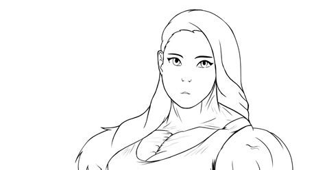 Muscular Muscle Teenage Girl 5 Eroseninのイラスト Pixiv