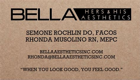 Bella Aesthetics Inc Botox Near Me 8784 19th Street Rancho