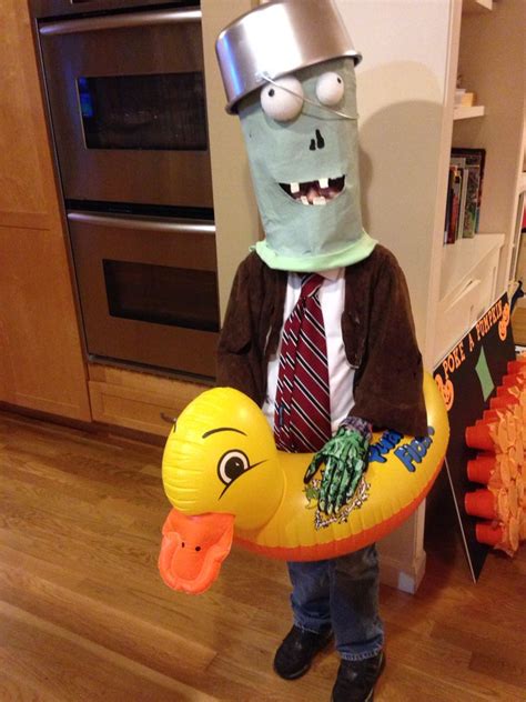 Bucket Head Zombie From Plants Vs Zombies Hand Made Paper Mâché