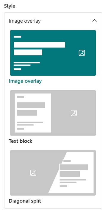 re imagined hero with the new carousel layout for sharepoint