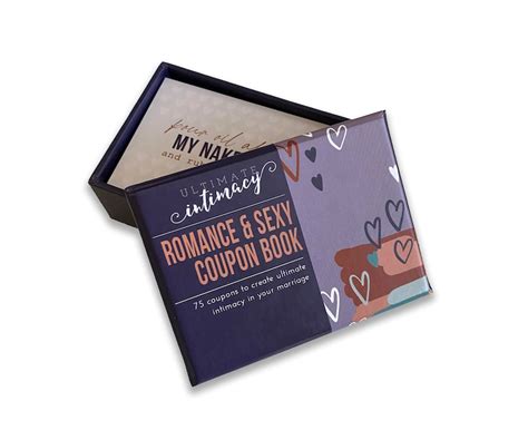 Ultimate Intimacy Sex Coupon Book Romance And Sexy Coupon Book Bedroom Game Date Night Ideas