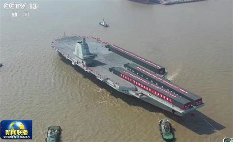 New Aircraft Carrier Launches In China