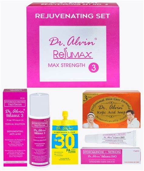 Dr Alvin Rejuvenating Set 3 Lazada Ph
