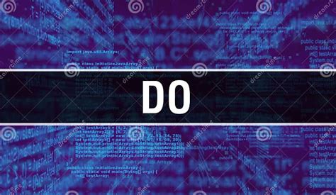 Hacer Con Texto De Código Java Digital Concepto Vectorial De Codificación De Software Do Y