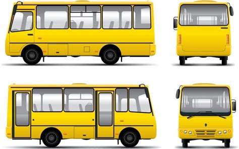 Passenger Vehicle Bus Vector Free Vector In Encapsulated Postscript Eps Eps Vector