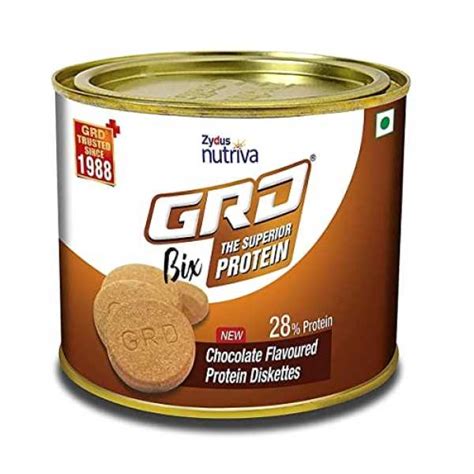 Grd Bix Chocolate Flavoured High Protein Biscuits With Immuno Nutrients