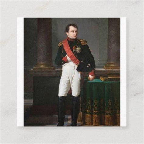 Browse Napoleon Themed Business Cards – Card Bee