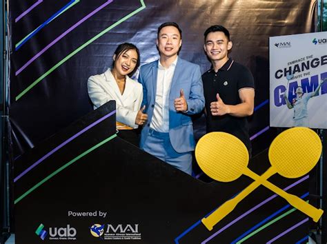 Empowering The Future World Ranked Badminton Player Phone Pyae Naing