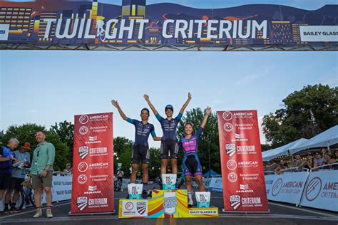 American Criterium Cup Sofia Arreola And Luke Fetzer Use Late Solo