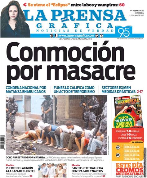 Periódico La Prensa Gráfica El Salvador Periódicos De El Salvador