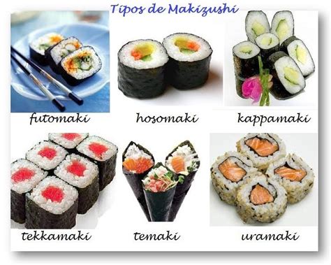 Sushi Eventos E Cia TIPOS DE SUSHI