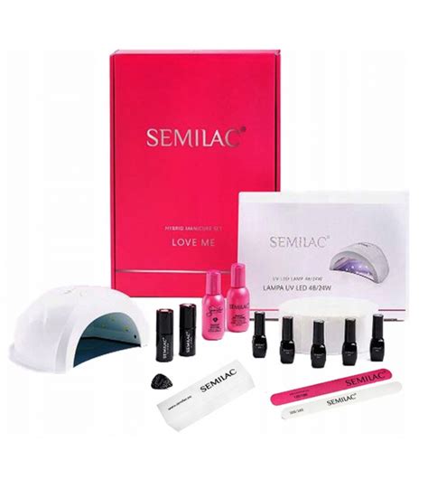 Semilac Zestaw Startowy Do Manicure Hybrydowego Love Me LaDiosa Pl