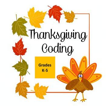 Thanksgiving Coding Botley Coding By Proven Computer Lessons Tpt