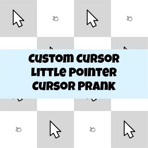 custom cursor custom cursor little pointer cursor prank theme cursor