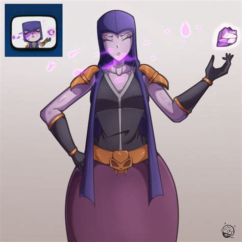 Rule 34 1girls Breasts Clash Series Clash Of Clans Clash Royale Female Supercell Tagme Tr