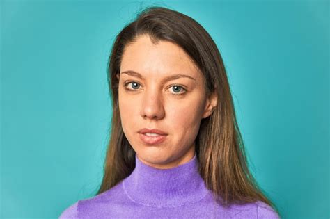 Premium Photo Beautiful Closeup Portrait Of A Caucasian Woman With
