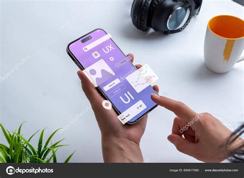 Process Creating Interface Mobile App User Interface Experience Concept