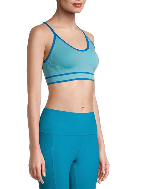 Avia Womens Low Support Seamless Cami Sports Bra