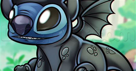 How To Draw Toothless Stitch To Draw Pinterest How To Draw