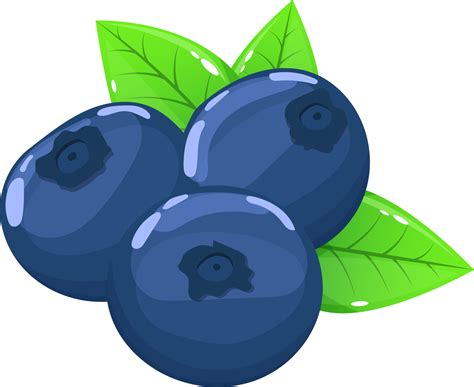 Blueberry Clipart Design Illustration 9303170 PNG