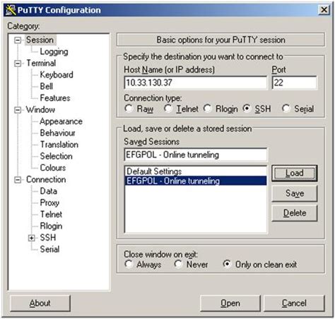 Putty Ssh Tunneling Yiannis Tsentas