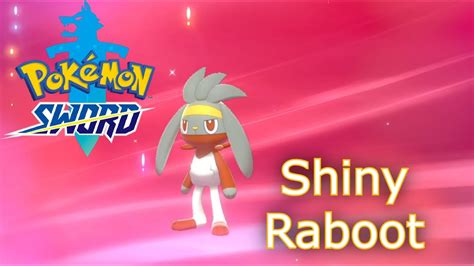 Shiny Raboot In Sword Youtube