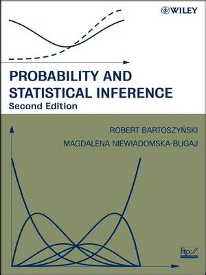 EBook Probability And Statistical Inference By Robert Bartoszynski