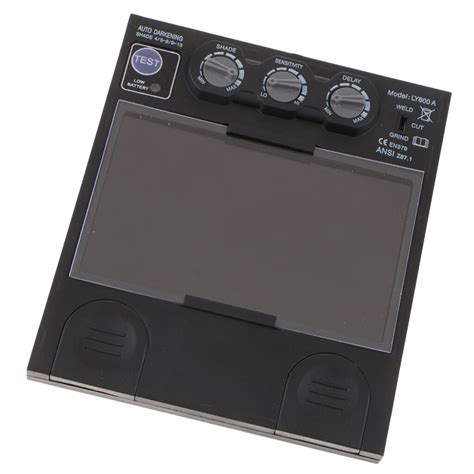 Adjustable Helmet Glasses Lens Solar Automatic Dim Grandado