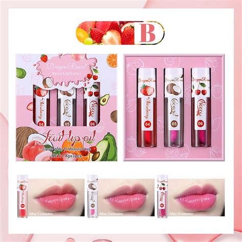 Zongren Shiny Lip Glossnon Smudging Lip Colorwarm Lip Oil Moisturizes