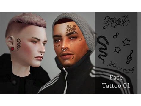 Sims 4 Cc Tattoos Maxis Match Mainnolf