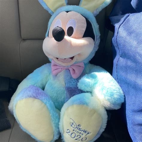 Disney Mickey Mouse Tiedye Bunny Plush Limited 2020 Depop