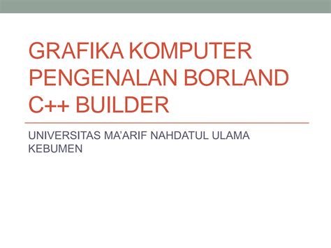 Solution Materi Mengenal Daasar Coding C Builder Studypool