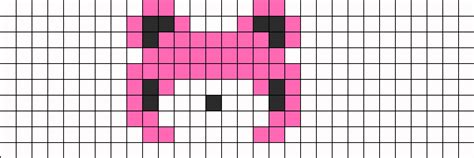 Gloomy Bear Perler Bead Pattern Bead Sprites Characters Fuse Bead