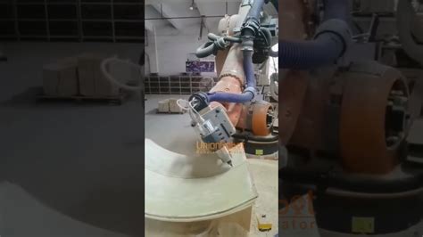 Optimizing Industrial Robot Efficiency For Irregular Wood Processing
