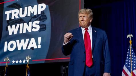 Trump Wins Iowa Caucuses Desantis Finishes Second Ottumwa Radio