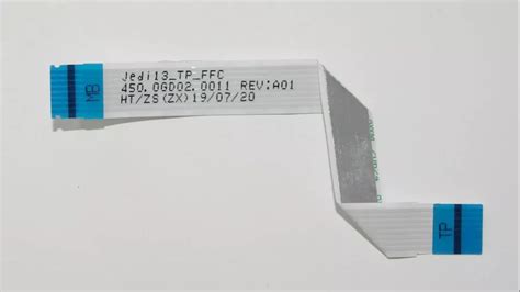 White Original Dell Inspiron 13 7391 2 In 1 Ribbon Cable For Touchpad