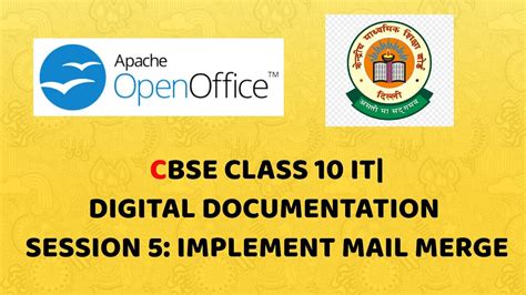 cbse class 10 it digital documentation session 5 implement mail
