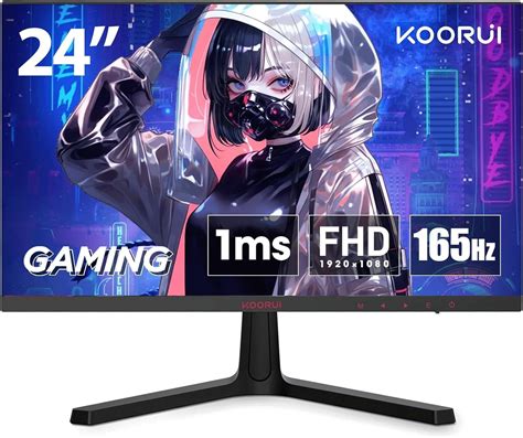 Jp Koorui ゲーミングモニター 24インチフルhd Va 非光沢 1ms 165hz Fps Rts向けdci