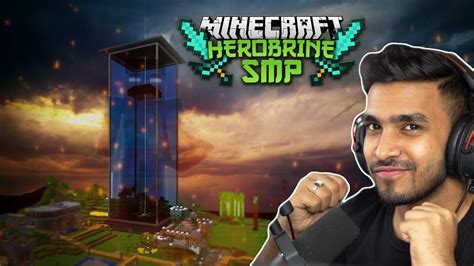 Big Tower In Herobrine Smp Youtube
