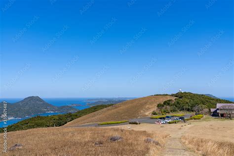 長崎県 川内峠からの風景平戸島 Stock Foto Adobe Stock